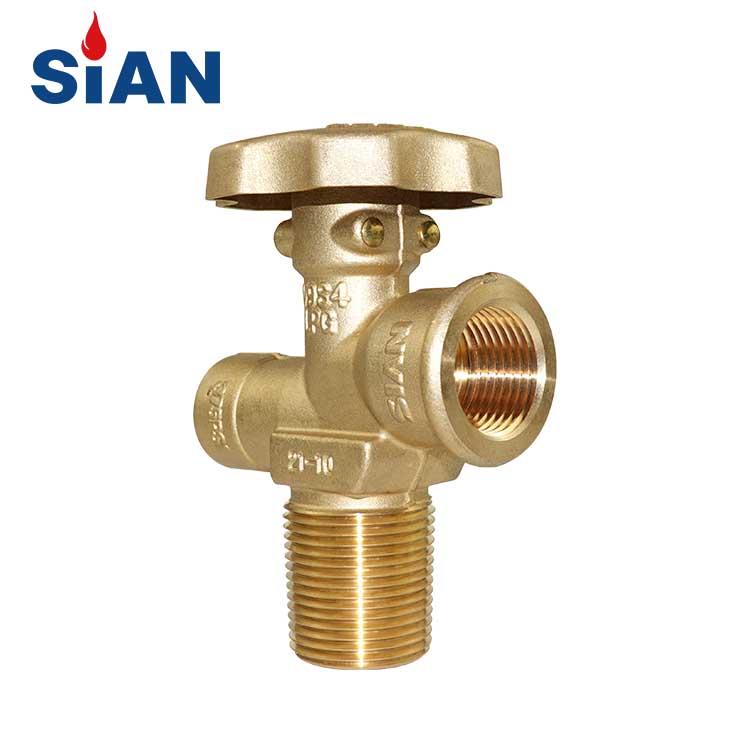 SiAN Valve Manufacturer LPG Cylinder Safety Brass POL Valves V9S4 - Buy ...