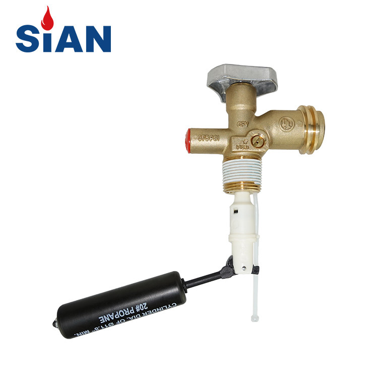 SiAN Customizable 20LBS Propane Tank QCC OPD Overfill Valve For Sale ...