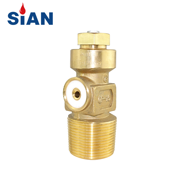 SiAN 3MPa Acetylene Gas Cylinder Valve Brass C2H2 Control Valve - Buy ...