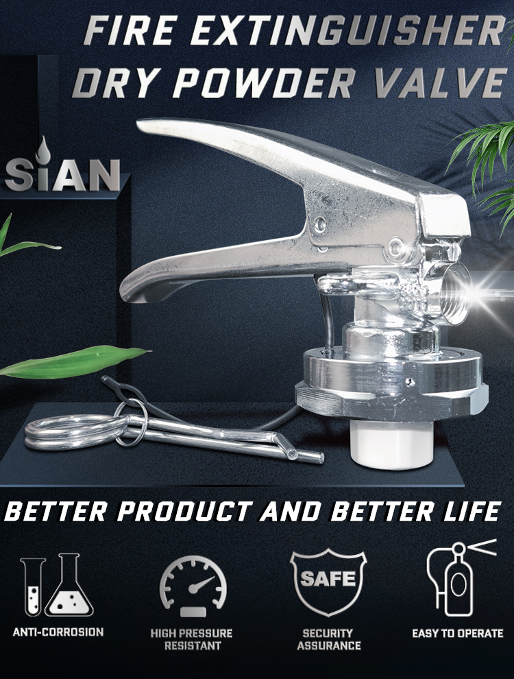 SiAN Brad Brass Dry Powder ABC Fire Extinguisher Valve - Buy Fire ...