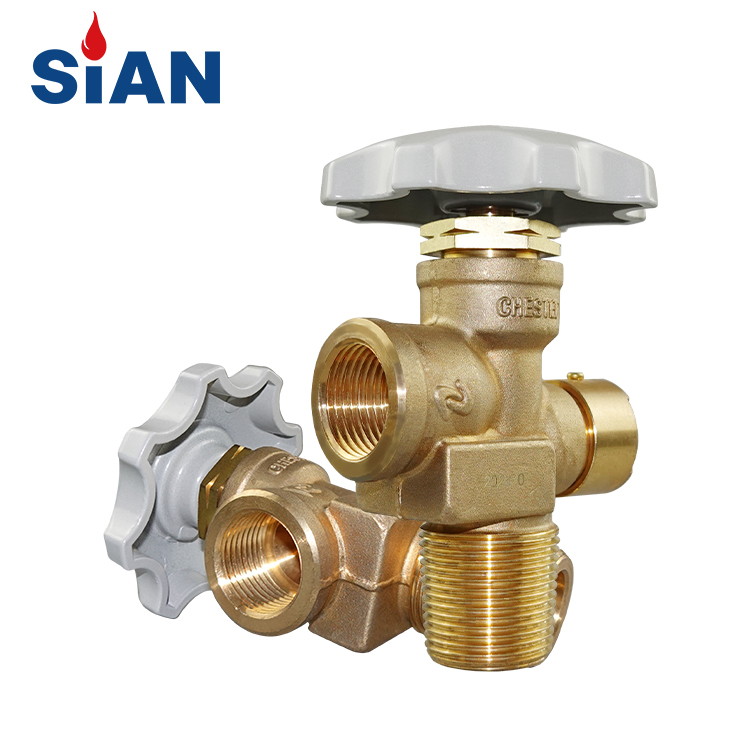 SiAN Brass Safety LPG Gas Cylinder POL Valve - Buy Brass Valve, LPG ...