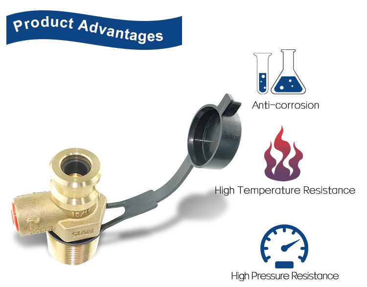Compact Auto Shut Off Gas Cylinder LPG Valve - Buy compact LPG Valve ...