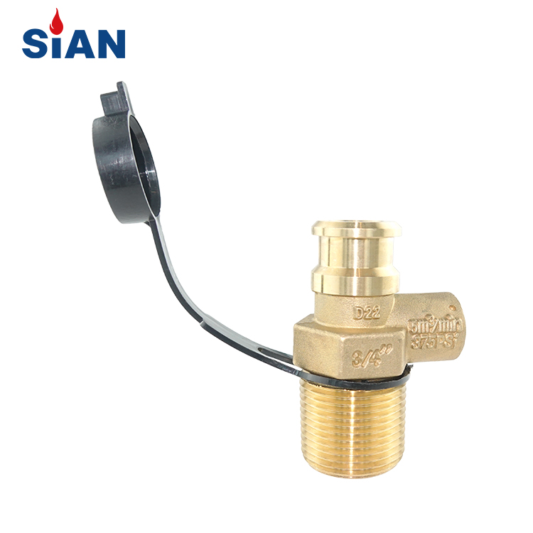 Compact Auto Shut Off Gas Cylinder LPG Valve - Buy compact LPG Valve ...
