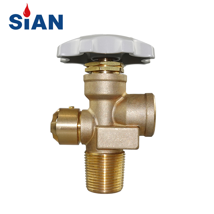 SiAN Brass Safety LPG Gas Cylinder POL Valve - Buy Brass Valve, LPG ...
